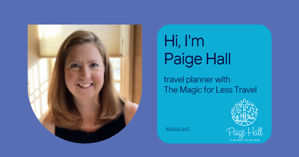 Paige Hall with The Magic for Less Travel